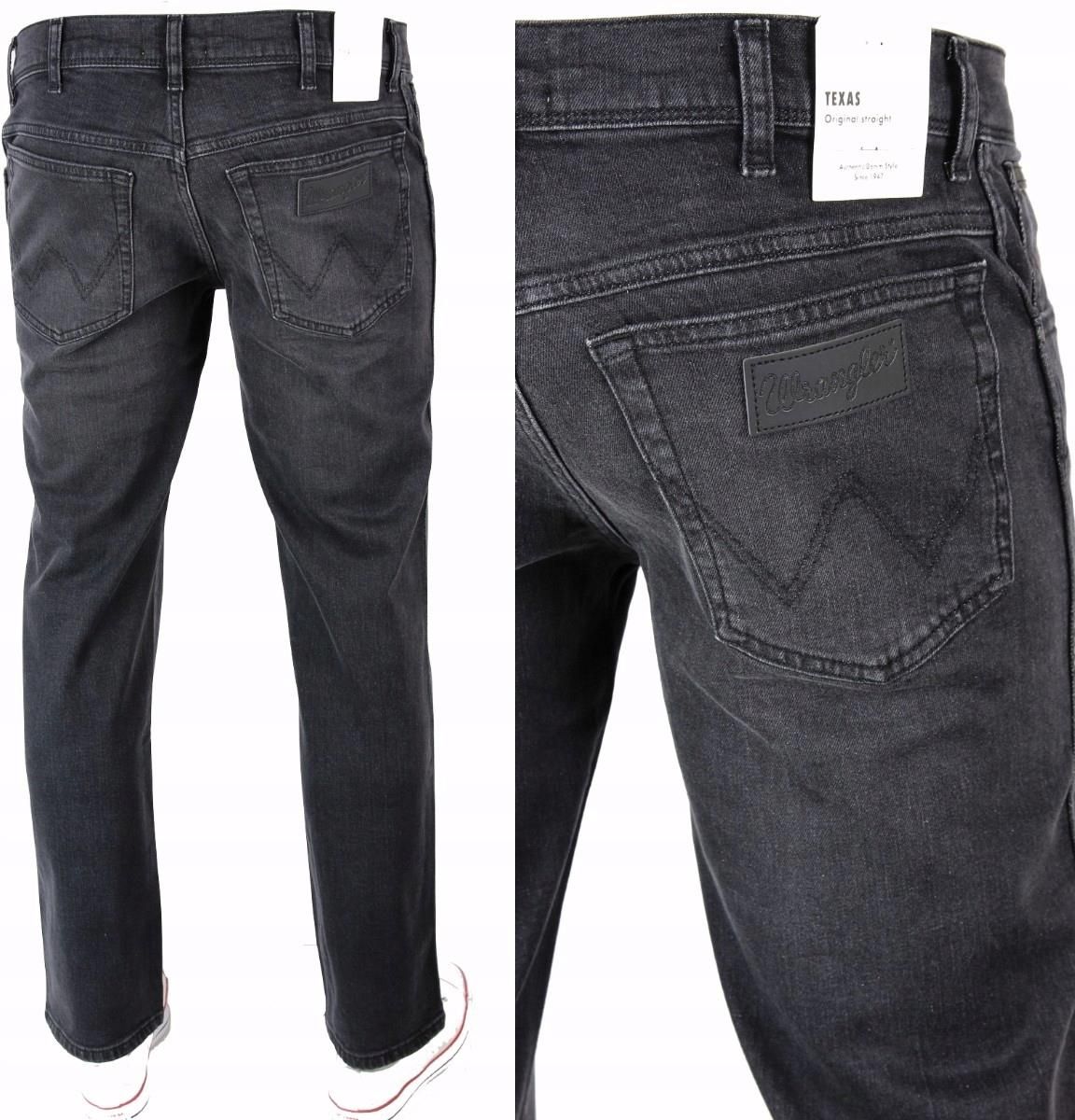 Wrangler Texas Straight Reg Jeans Proste _ W40 L34 - Ceny i opinie - Ceneo.pl