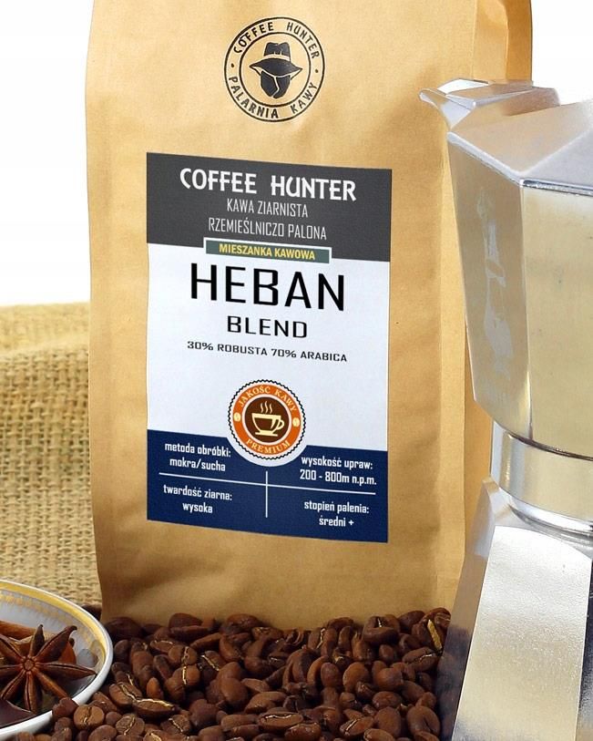 Kawa Kawa Do Ekspresu Heban Blend 250g Ziarnista - Ceny i opinie - Ceneo.pl