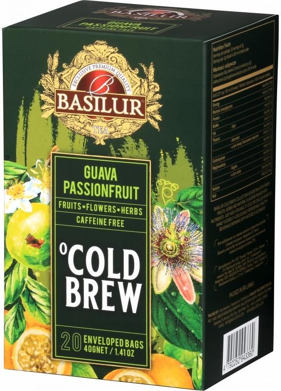 Herbata Basilur Herbata Cold Brew Guava Passionfruit 20Tb - Ceny i ...