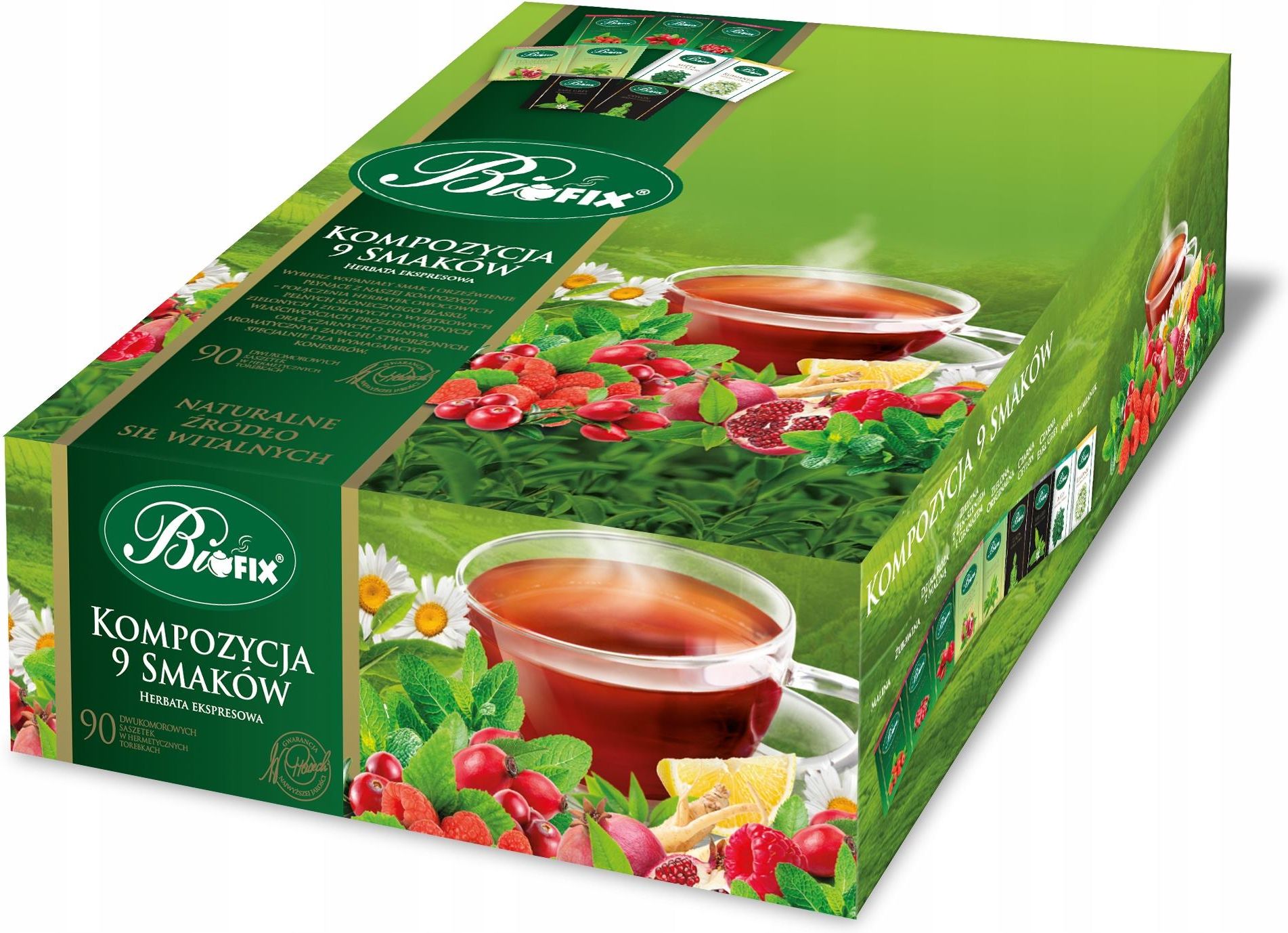 Herbata Herbata Biofix Kompozycja 9 Smaków Bifix Exclisive - Ceny i ...