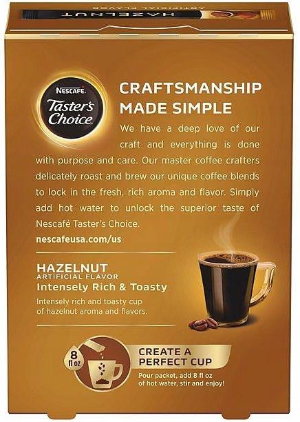 Kawa Kawa Nescafe Hazelnut Tasters Choice 48g Z Usa - Ceny i opinie ...