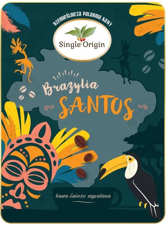 Kawa Kawa Brazylia Santos Single Origin 1000g - Ceny i opinie - Ceneo.pl