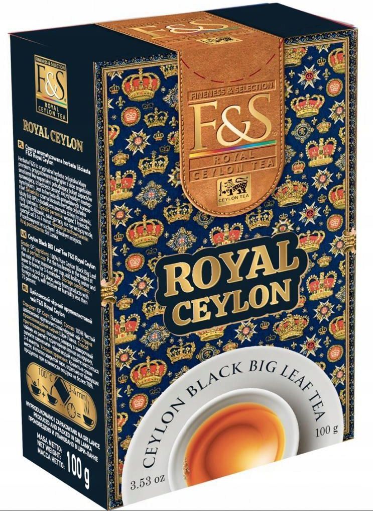 Herbata FS Royal Ceylon 100g Czarna Herbata - Ceny i opinie - Ceneo.pl