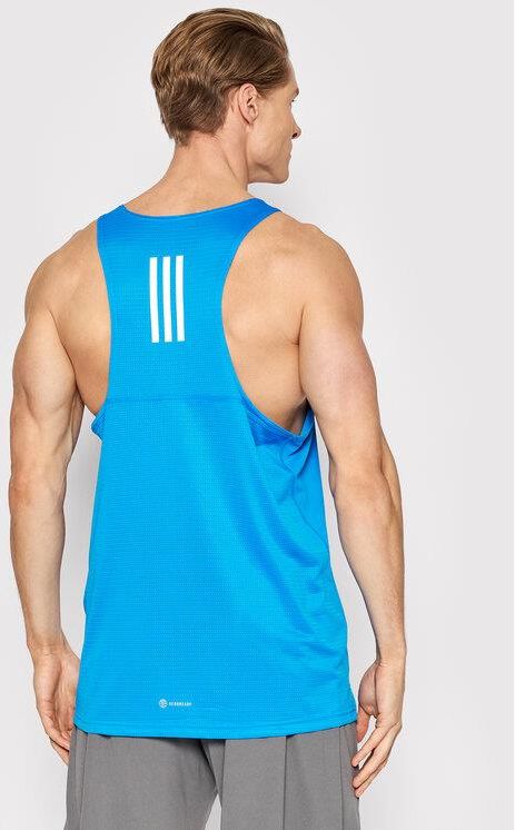 Adidas Koszulka Techniczna Own The Run Hb7457 Niebieski Regular Fit ...