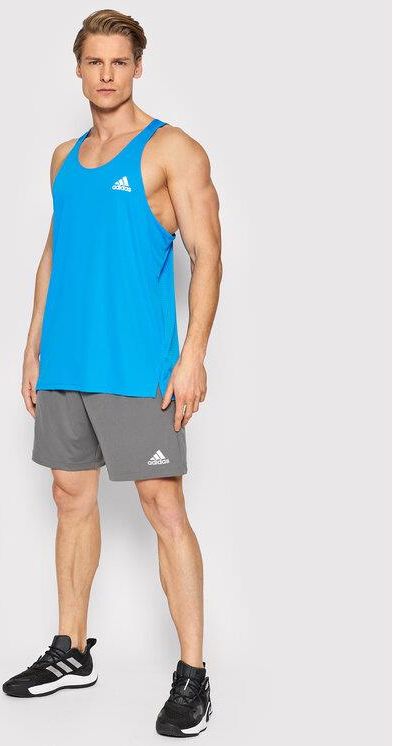 Adidas Koszulka Techniczna Own The Run Hb7457 Niebieski Regular Fit ...