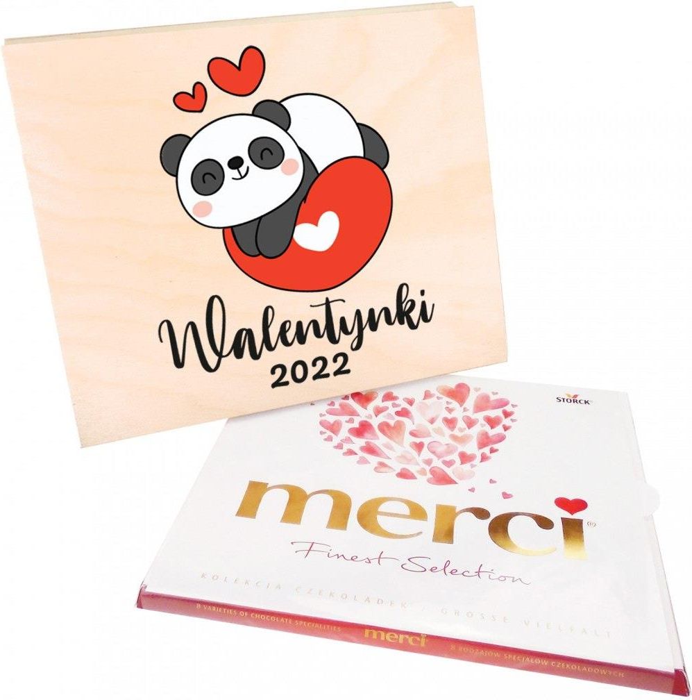 Idekor Prezent Pudełko Na Merci Panda Walentynki Rok (DUV004610 ...