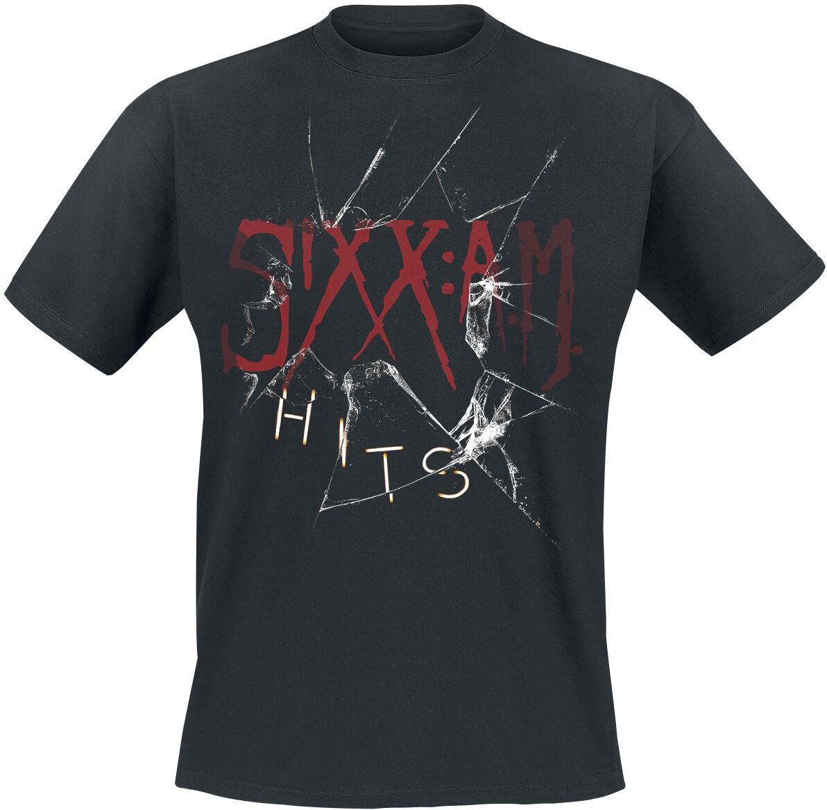 Sixx: A.M. - Sixx AM Broken Glass - T-Shirt - czarny - Ceny i opinie ...
