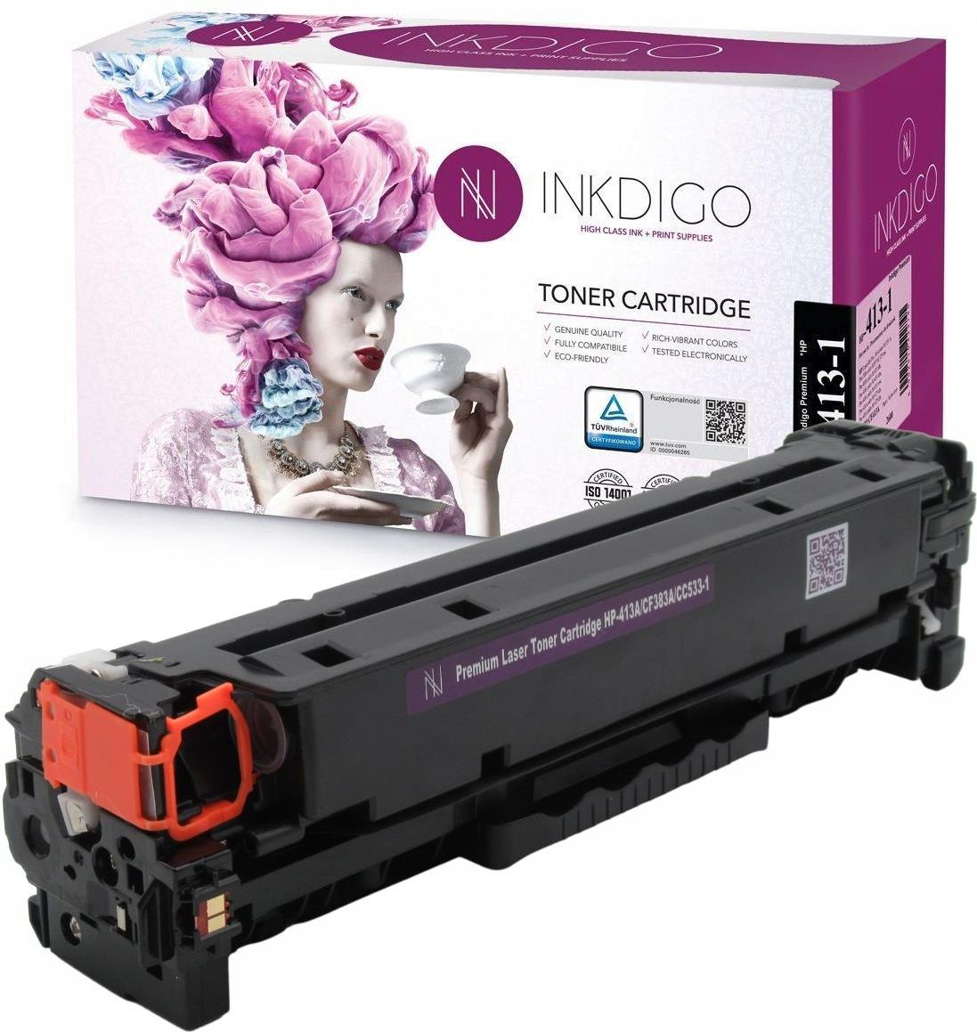 INKDIGO TONER CE413A 413A DO DRUKARKI HP M451DN M451DW ...