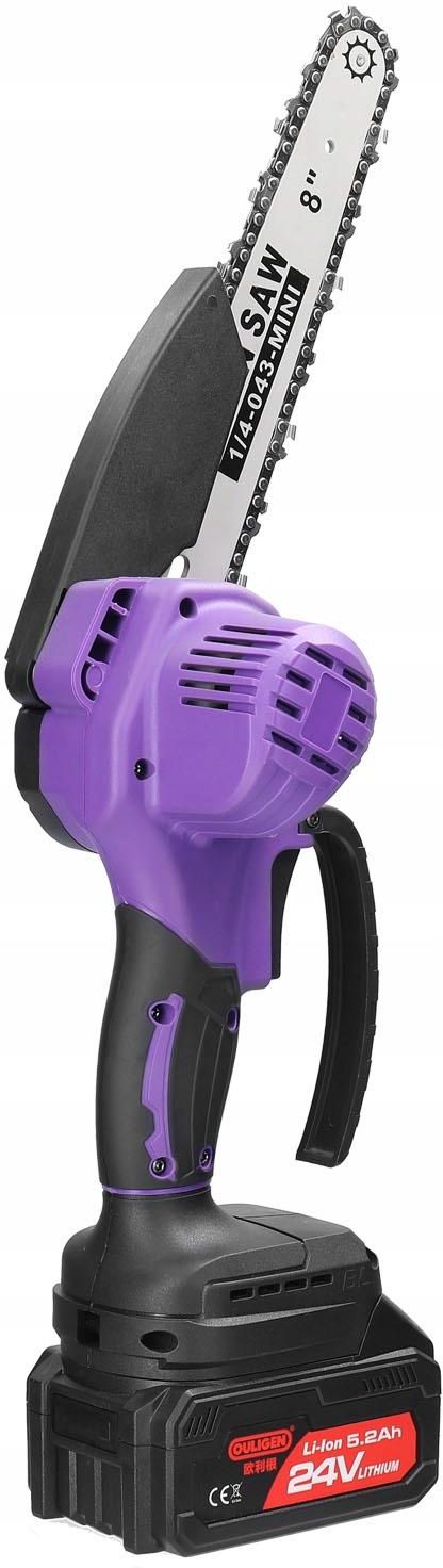 Piła lańcuchowa mini PILARKA akumulatorowa 20CM łańcuchowa 1500W - Ceny ...