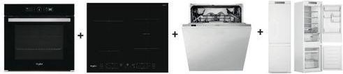 Zestaw AGD Whirlpool AKZ9 6240 NB + WB B3960 BF + WCIO 3T341 PES ...