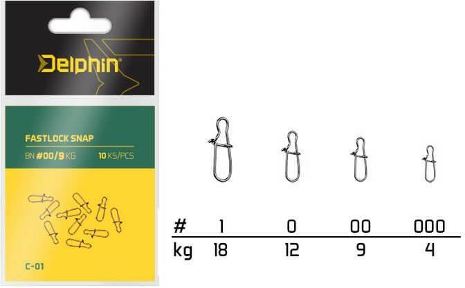 Delphin Agrafka Snap C-01 0 10Szt - Ceny i opinie - Ceneo.pl
