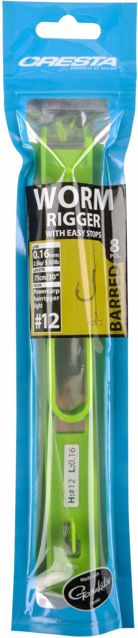 Cresta Spro Przypony Z Stoperem Worm Rigs 12-0.18Mm - Ceny i opinie ...