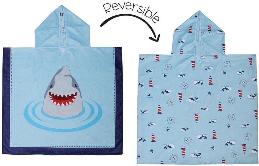 Flapjack Poncho Kąpielowe Dla Dzieci Rekin Upf50+ M - Ceny i opinie - Ceneo.pl