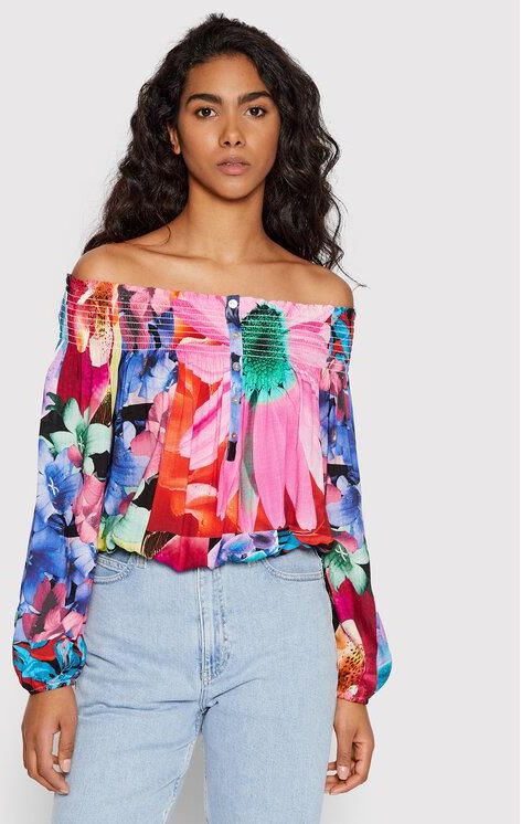 Desigual Bluzka MONSIEUR CHRISTIAN LACROIX Travis 22SWBW40 Kolorowy ...