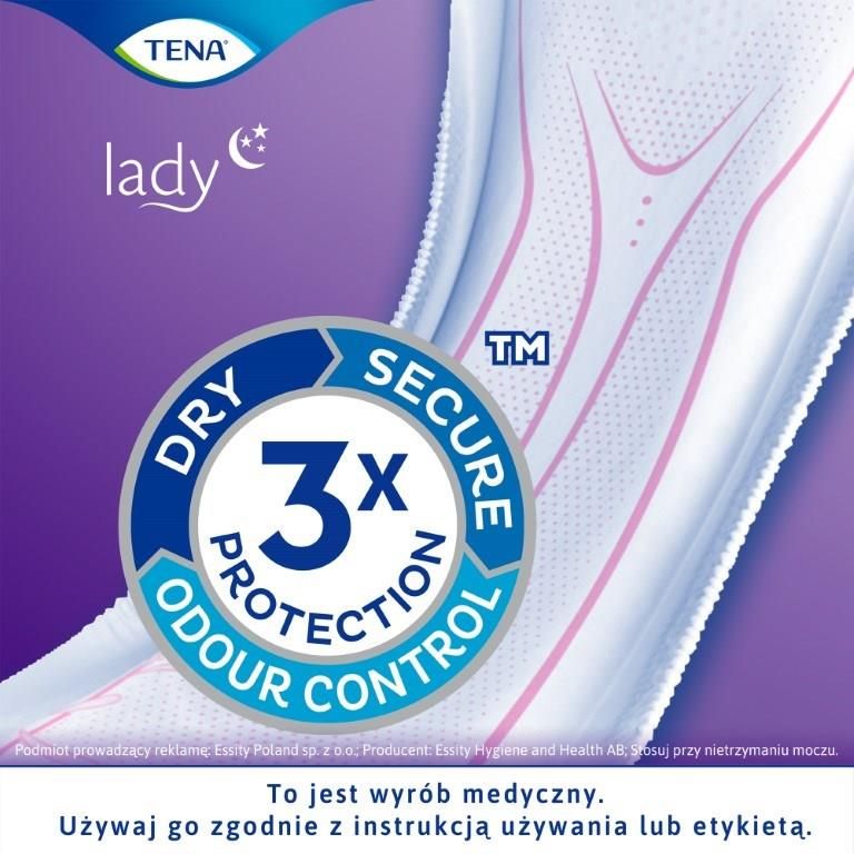 TENA Lady Normal Night Podpaski dla Kobiet 3x10szt - Opinie i ceny na ...