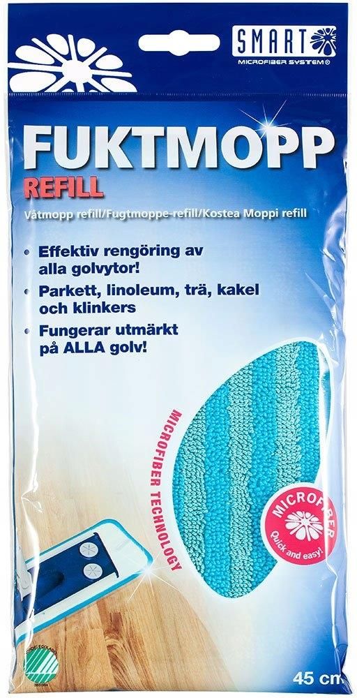 Smart Microfiber System Wkład Do Mopa Płaskiego Na Mokro 45Cm - Opinie ...