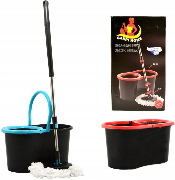 Garpol Mop Obrotowy Garpi Clean Wiadro 16L Mix - Opinie i atrakcyjne ...