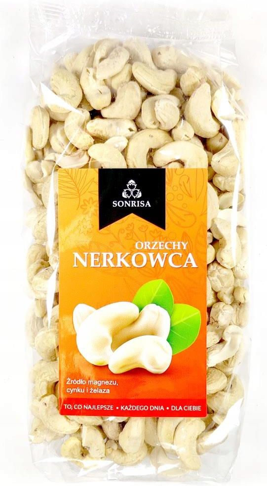 Sonrisa Orzechy Nerkowca Całe 250g Nerkowce Świeże Pyszne - Ceny i opinie - Ceneo.pl