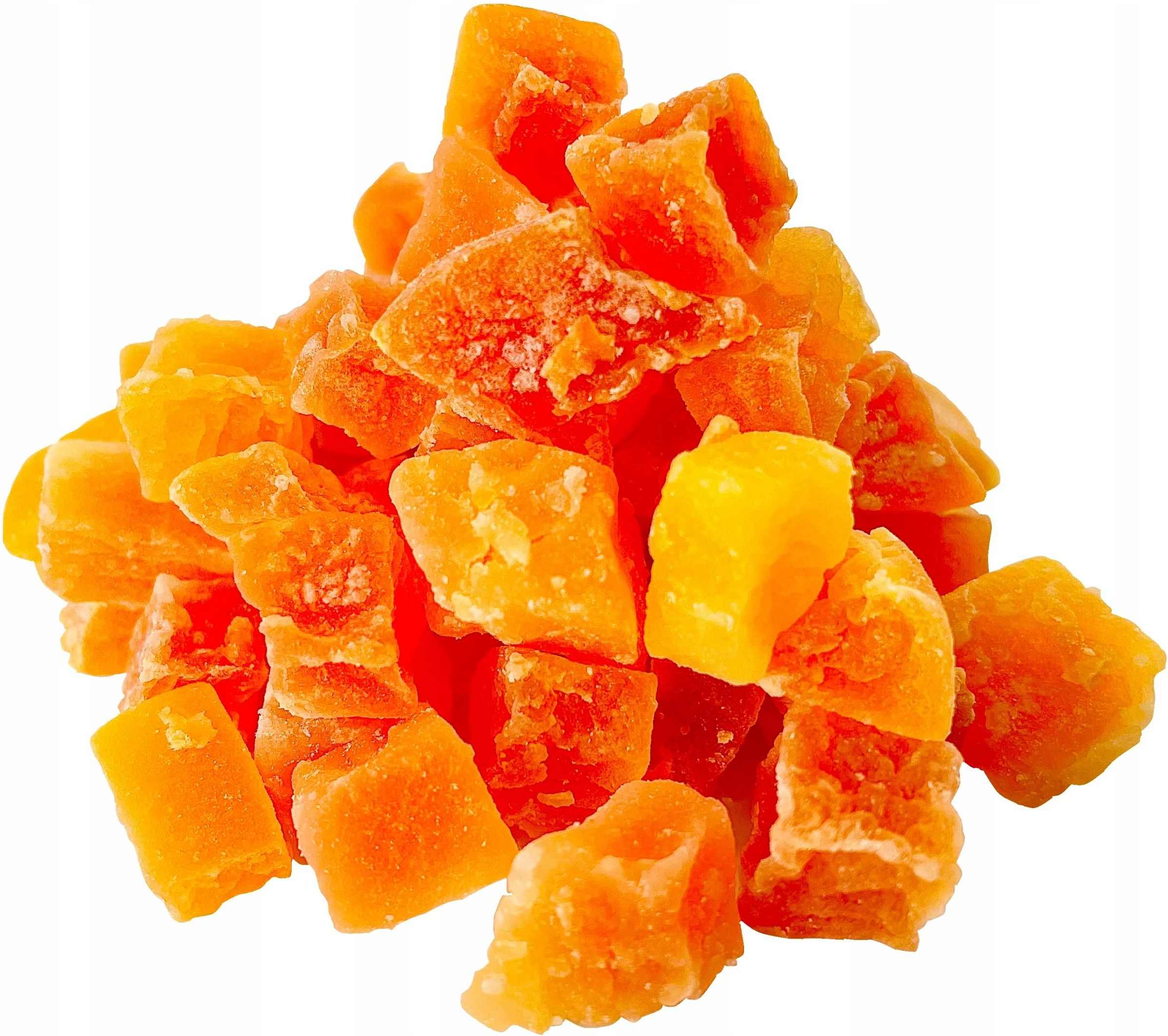 Strefa Bakalii Papaja Kandyzowana Kostka 1kg - Ceny i opinie - Ceneo.pl