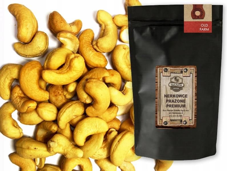 Old Farm Nerkowce Prażone Niesolone 200g Orzechy Nerkowca - Ceny i opinie - Ceneo.pl