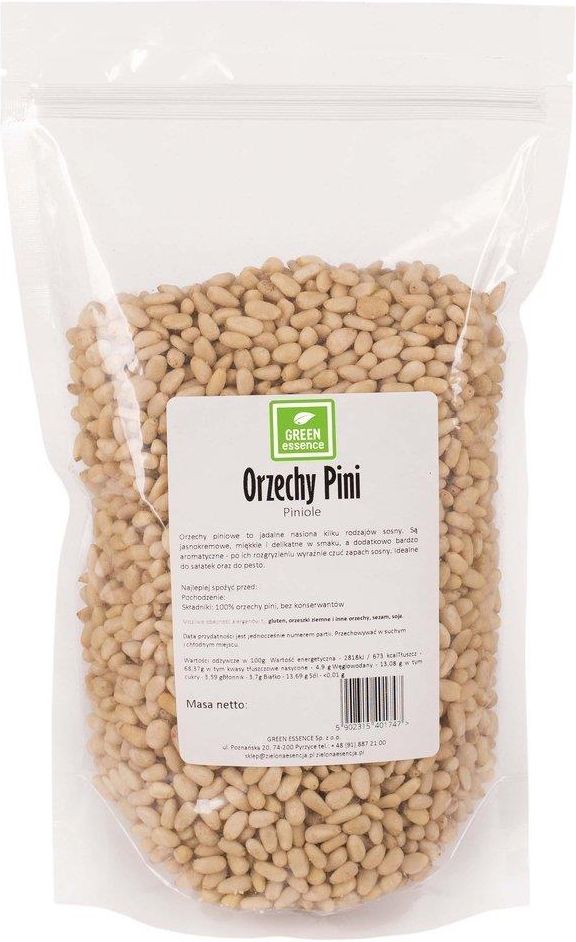 Keto Orzechy Pini Piniowe Orzeszki 50g Naturalne - Ceny i opinie - Ceneo.pl