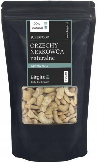 Bitgits Orzechy Nerkowca Naturalne Duże Opakowanie - Ceny i opinie - Ceneo.pl