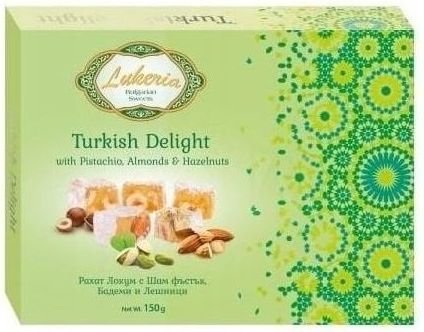 Lukeria Lokum Mix Pistacje Migdały Orzechy Laskowe 150g - Ceny i opinie ...