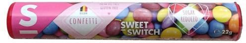 Sweet Switch Confetti Cukierki Czekoladowe Bez Dodatku Cukru 22g - Ceny ...