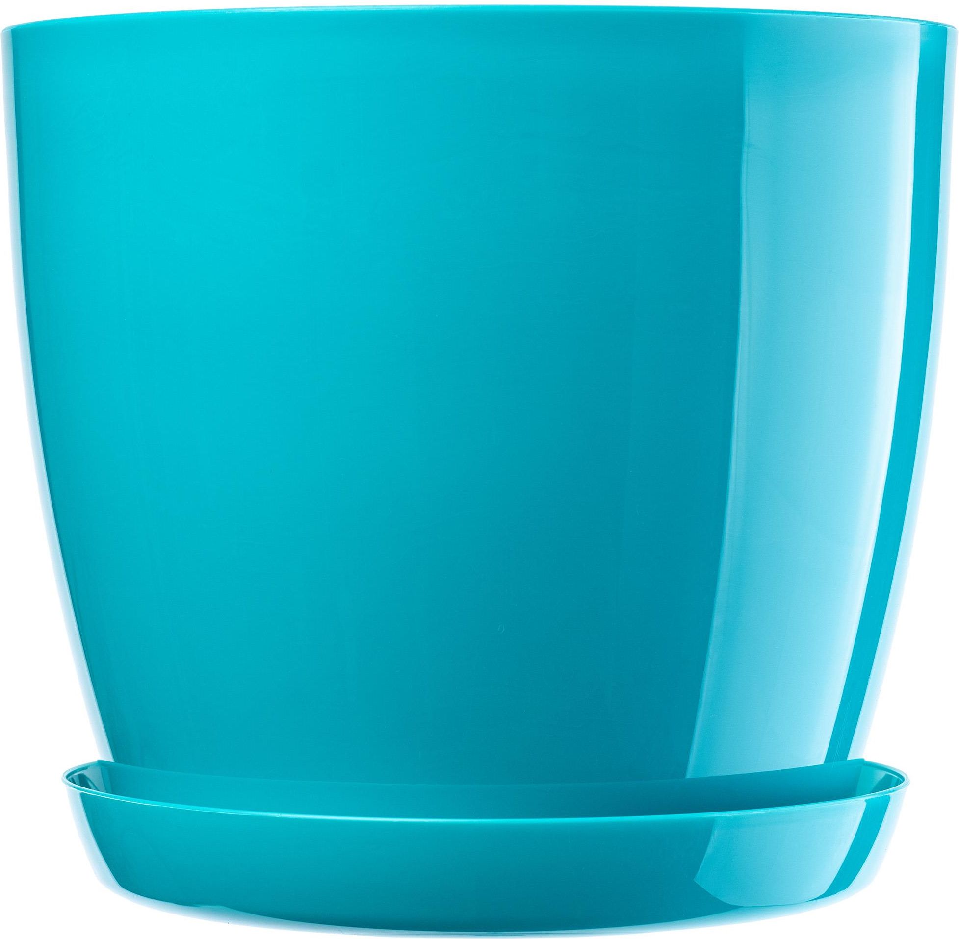 Doniczka Osłonka Na Kwiaty Podstawka Turkus 28cm - Ceny i opinie - Ceneo.pl