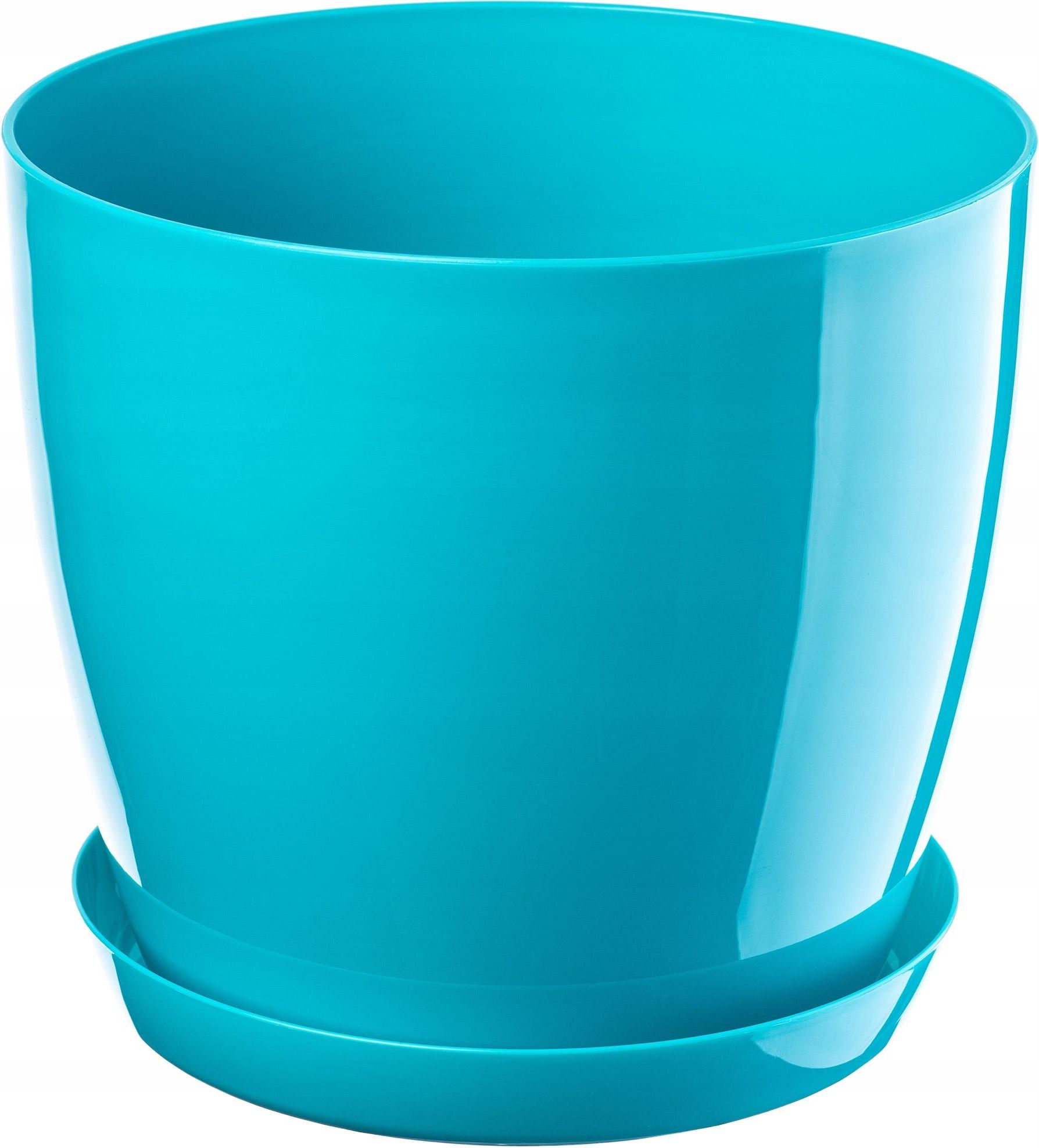 Doniczka Osłonka Na Kwiaty Podstawka Turkus 28cm - Ceny i opinie - Ceneo.pl