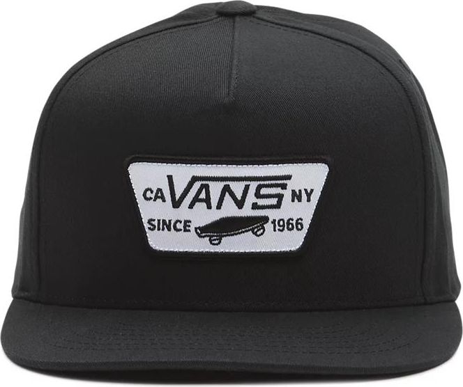 Czapka z daszkiem VANS - Mn Full Patch Snapback True Black (9RJ) - Ceny ...