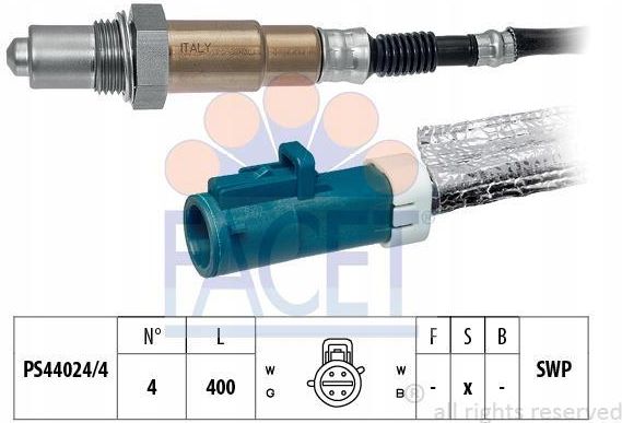 Sonda lambda Facet 10.7685 Sonda Lambda 10.7685 - Opinie i ceny na Ceneo.pl