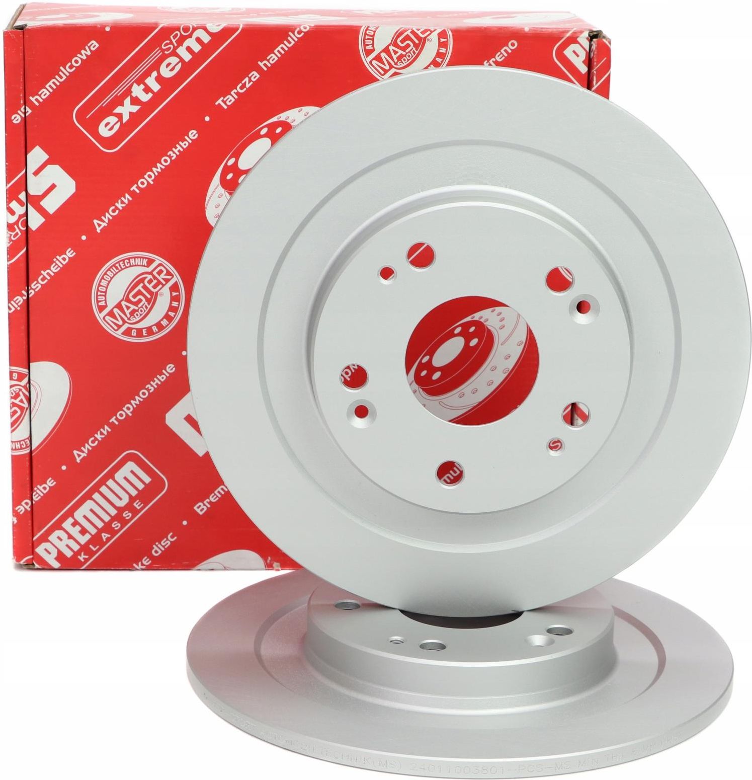 Tarcze Hamulcowe Tył Honda Civic Viii Sedan Fd Fa 24011003801 Set Ms ...