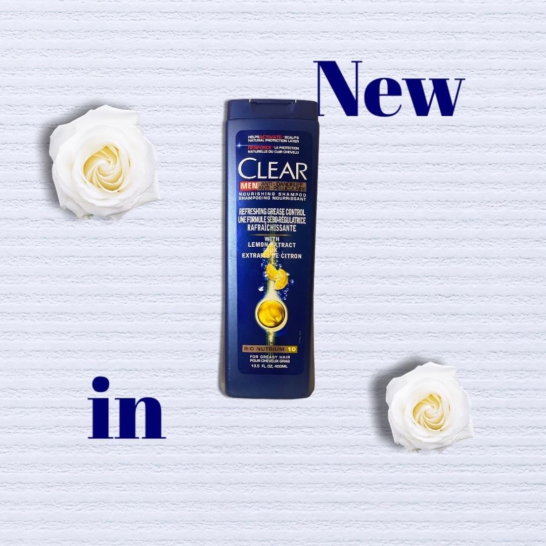 Szampon do włosów Clear Men Refresh GREASE Control 400ml - Opinie i ...