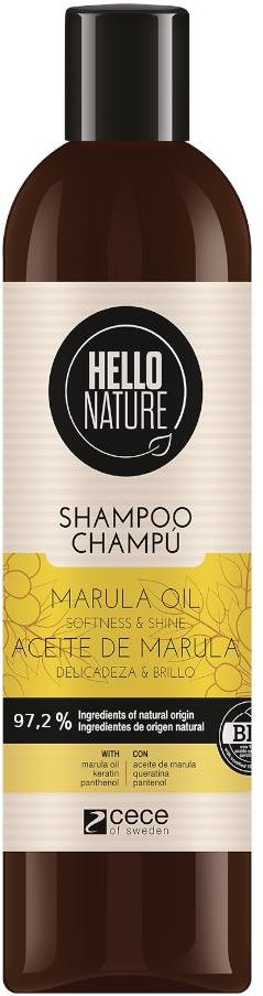 Szampon do włosów Hello Nature Szampon Olejek Marula 300 ml - Opinie i ...