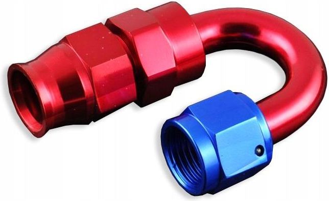 An6 180' Ptfe Końcówka Paliwowa Olejowa Jic Czerw Kp4606 180 R - Opinie i ceny na Ceneo.pl