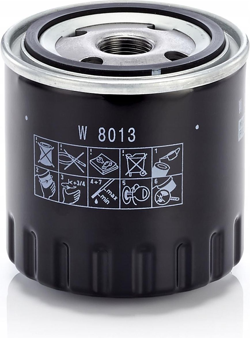 Filtr oleju Infiniti Ex30D 10 3.0 Dci V9X Filtr Oleju Mann W 8013 ...