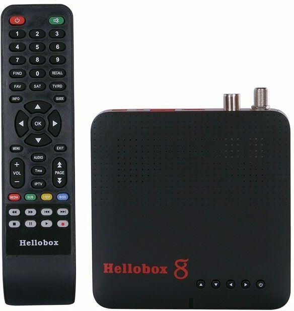 Hellobox 8 Combo Odbiornik Tuner , Naziemny DVBT-2 H.265 HEVC ...