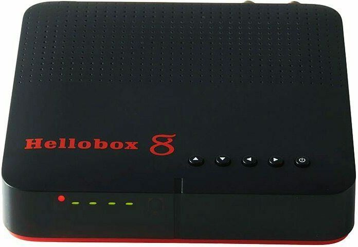 Hellobox 8 Combo Odbiornik Tuner , Naziemny DVBT-2 H.265 HEVC ...
