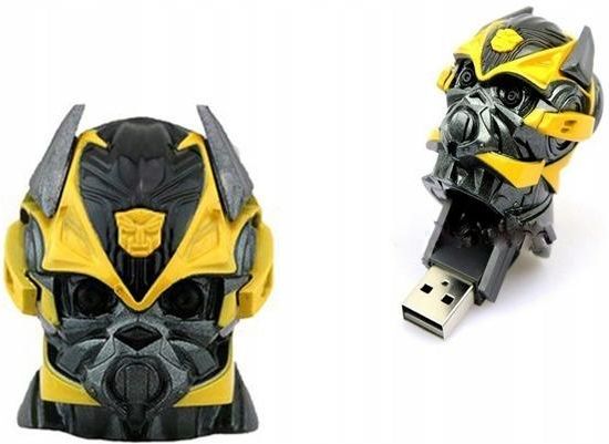 Pendrive Dr. Memory Pendrive Transformers Bumblebee Robot Film Usb 8GB ...