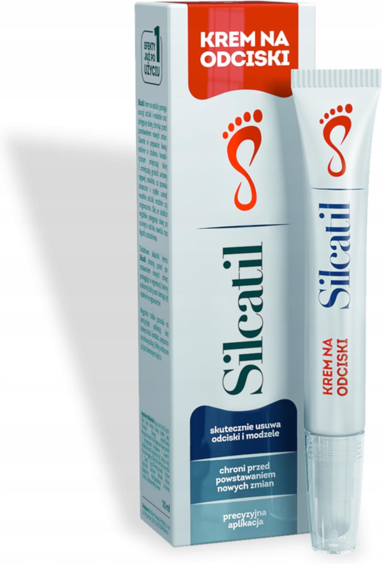 Silcatil 2x Płatki Złuszczające Pięty + Krem 10 ml - Opinie i ceny na ...