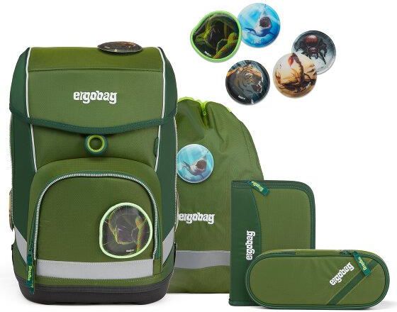 Ergobag Cubo Zestaw Szkolny 5Cz Włącznie Z Klettie-Set Grüne Mambär - Ceny i opinie - Ceneo.pl