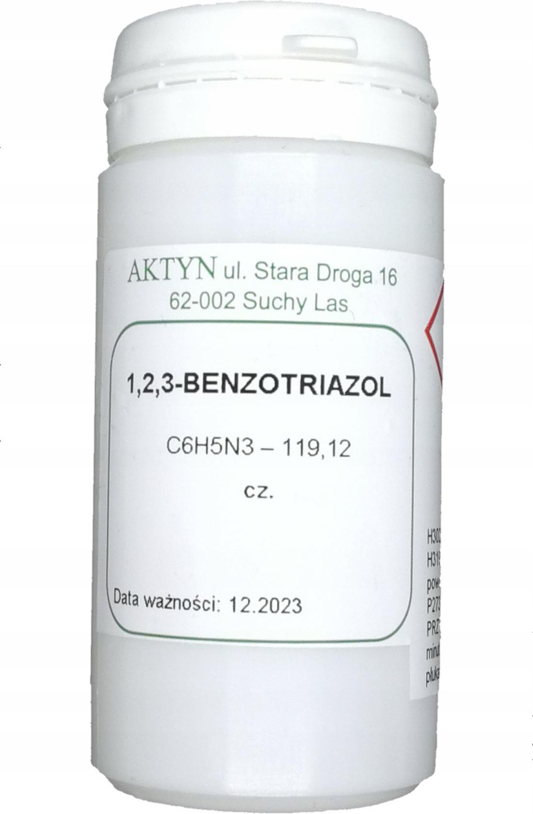 Aktyn Benzotriazol Cz. 100G - ceny i opinie - Ceneo.pl