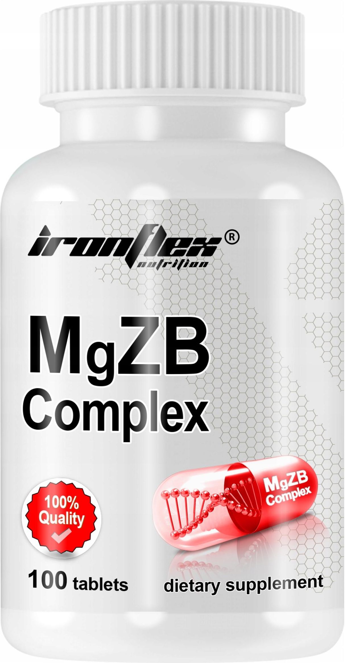 Ironflex MgZB Complex 100tabl. - Opinie i ceny na Ceneo.pl