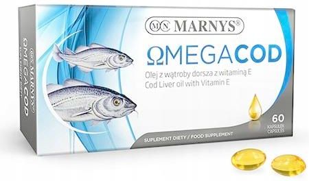 Marnys Omegacod Omega 3 Epa Dha Witamina E 60kaps. - Opinie i ceny na ...
