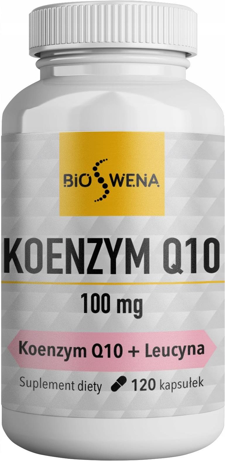 Bioswena Koenzym Q10 Forte 100mg 120kaps. - Opinie i ceny na Ceneo.pl