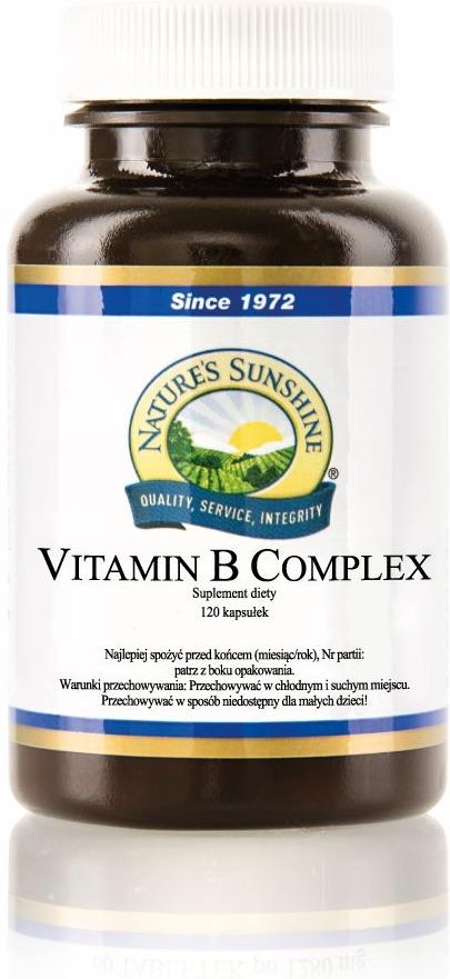 Nature'S Sunshine Vitamin B Complex 120kaps. - Opinie i ceny na Ceneo.pl