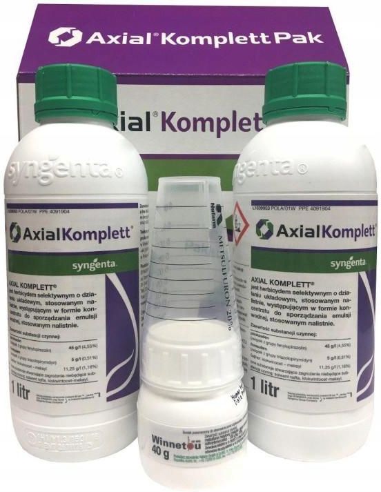 Axial Komplett Pak 2X1L + 1X40G Syngenta - Ceny i opinie - Ceneo.pl