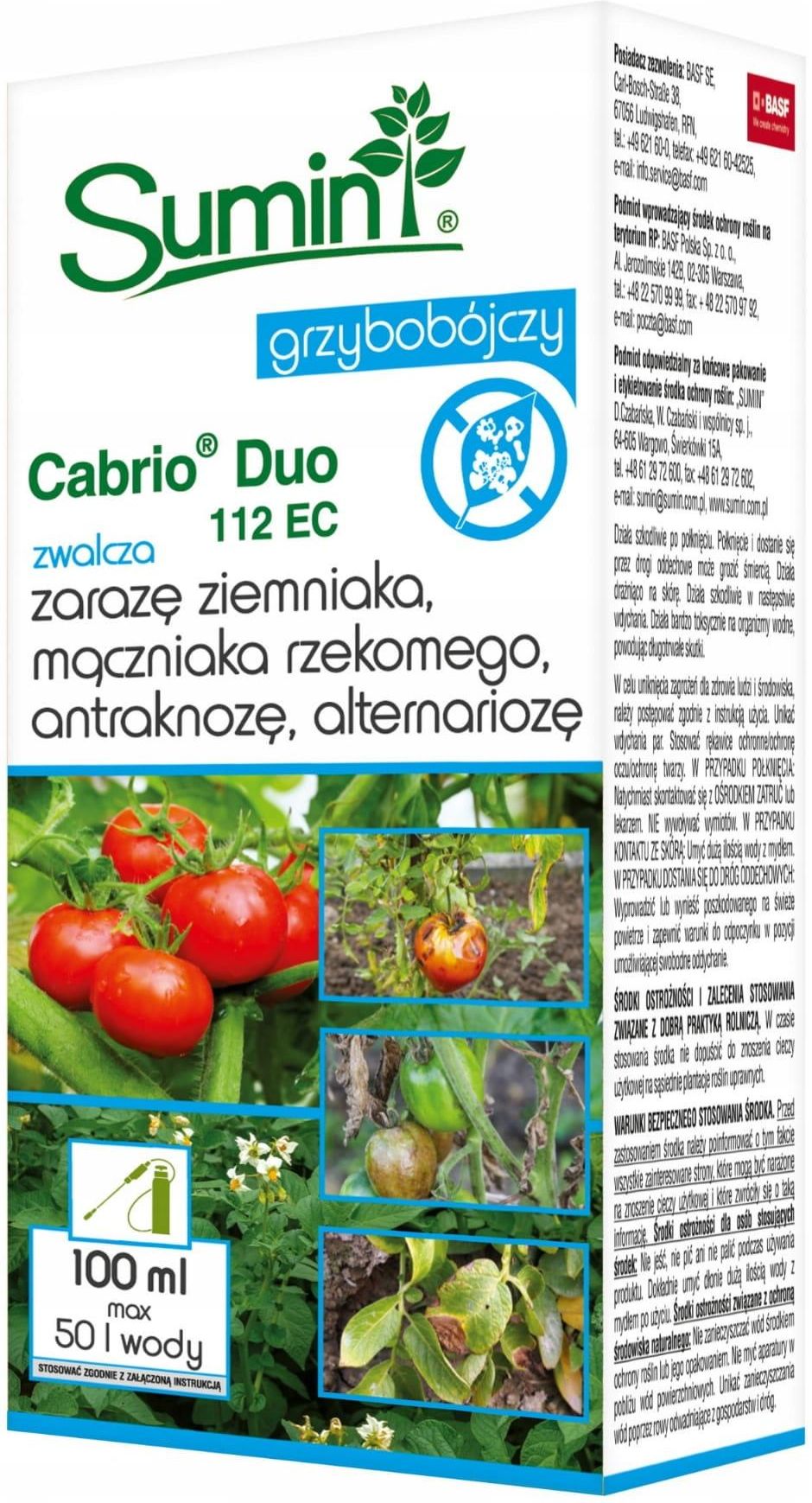 Cabrio Duo 112 Ec 500Ml Sumin Mączniak Zaraza - Ceny i opinie - Ceneo.pl