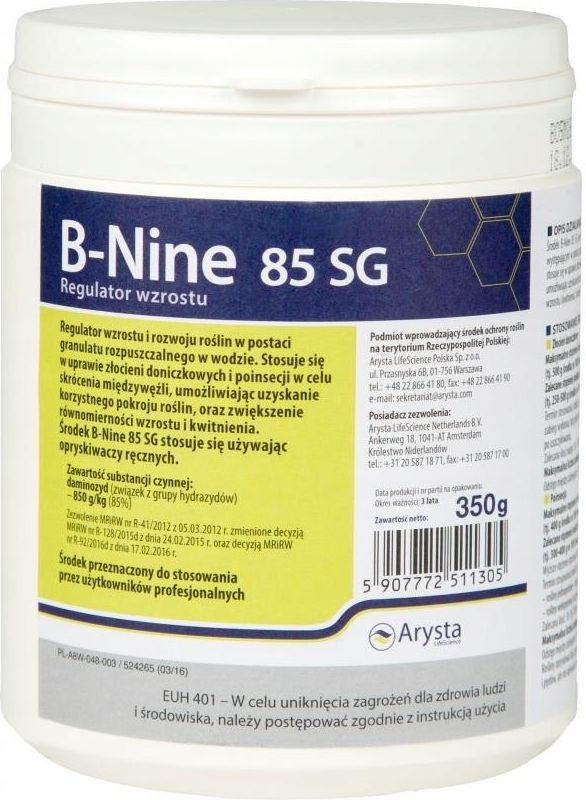 B-Nine 85Sg 350G Arysta - Ceny i opinie - Ceneo.pl